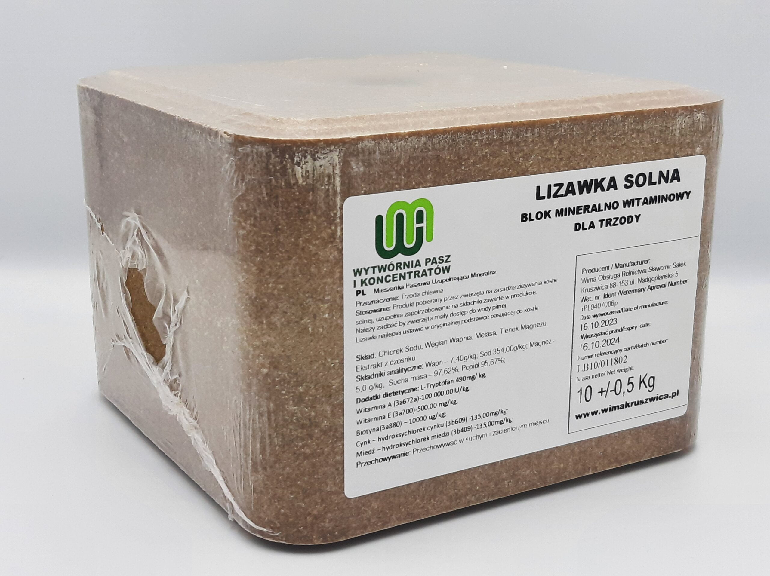 Lizawka solna mineralno witaminowa dla trzody - Wisagro